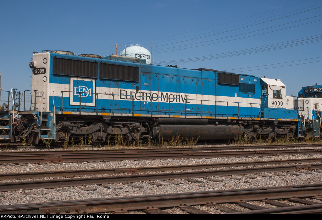 EMDX, OWY 9009, EMD SD60, lease return stored